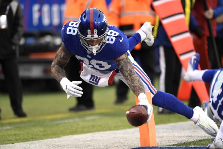 Evan Engram: A 2020 Fantasy Football Draft Value - Yards Per Fantasy
